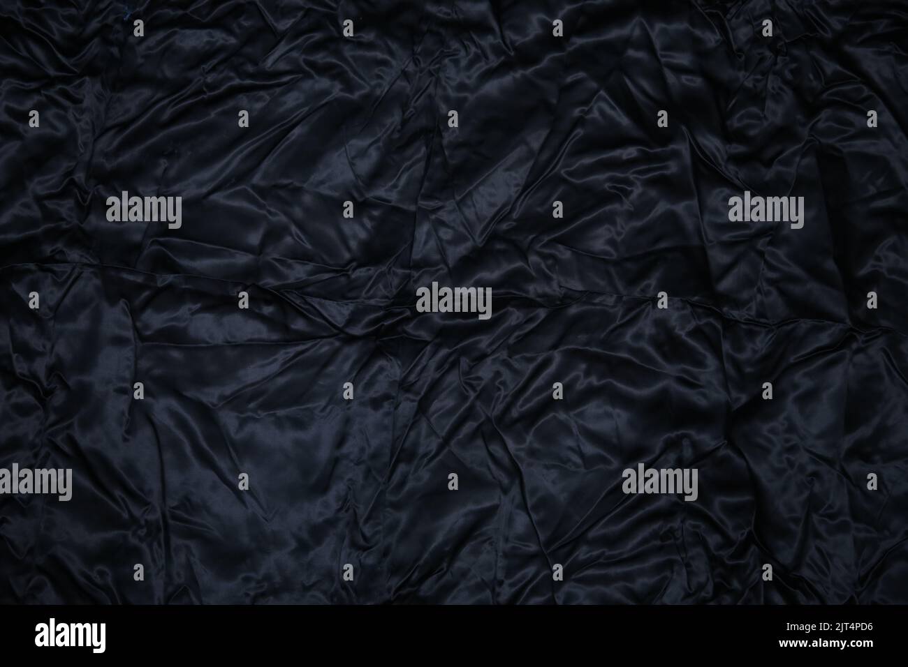 Black shining silk fabric - wavy and Shiny texture of soft silk fabric ...