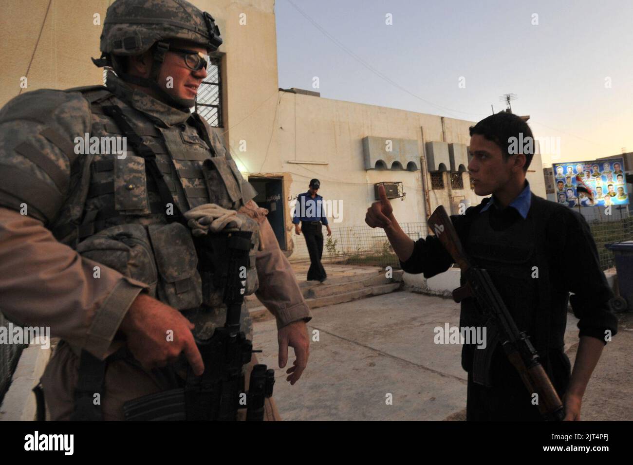 U.S. Air Force Joint Patrol Stock Photo - Alamy