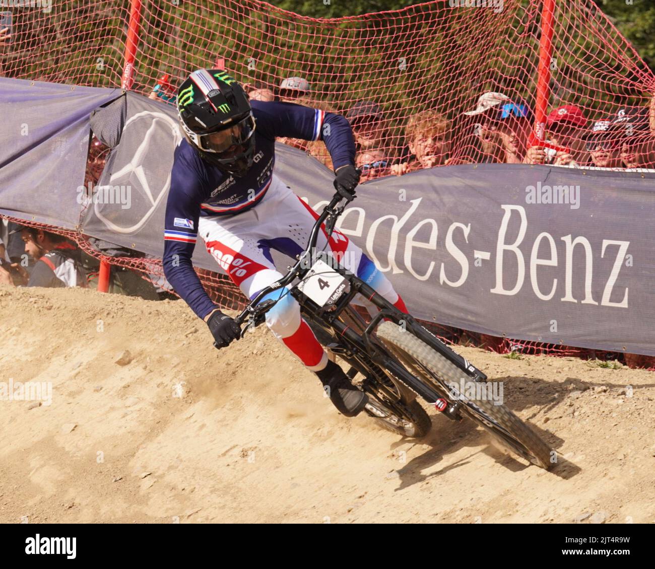 4 VERGIER Loris during UCI Mountain Bike World Championships in Les ...