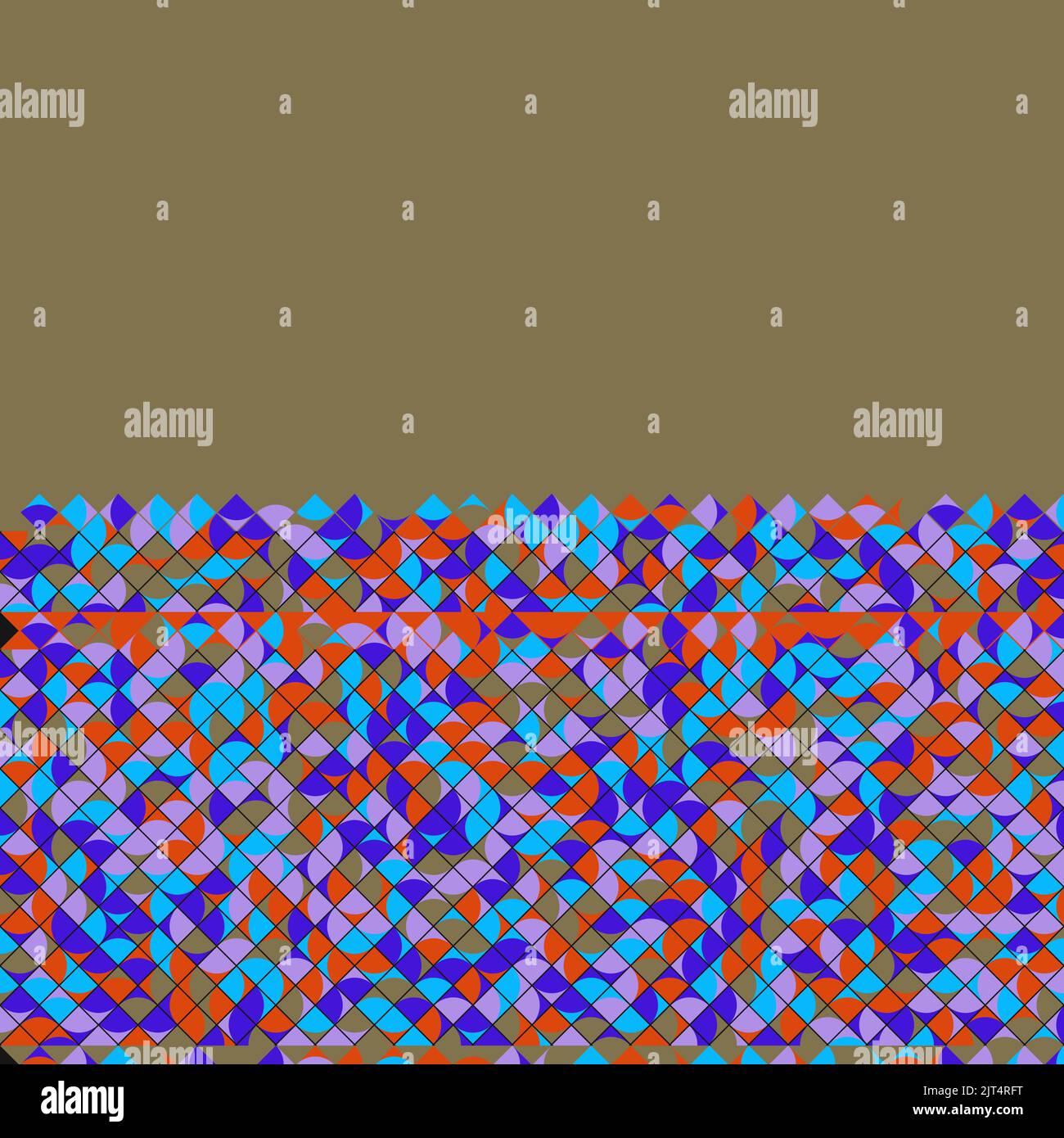 Colorised Rhombuses tiles tessellation pattern illustration Stock ...