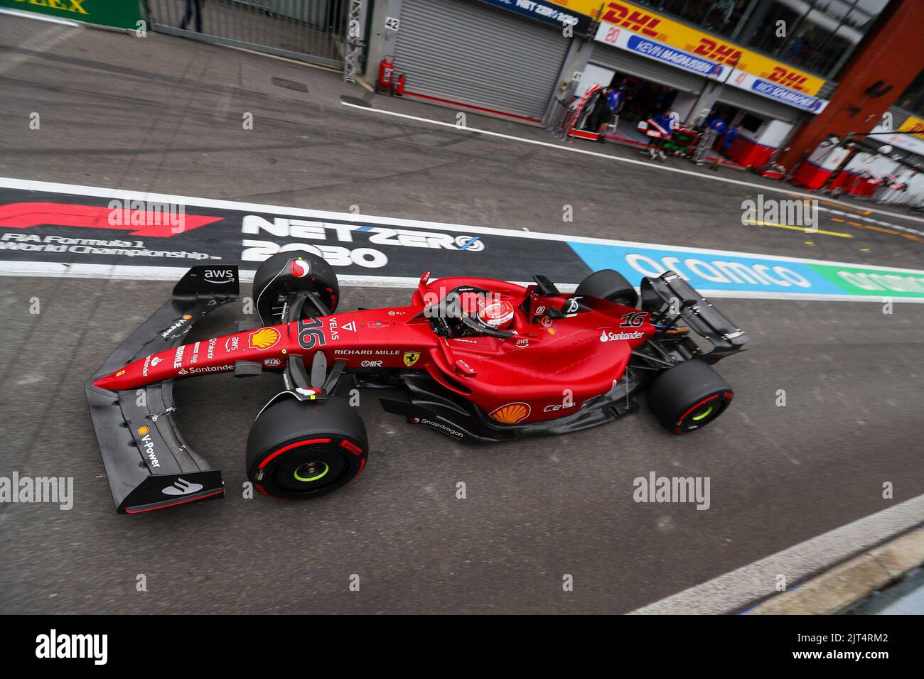 Francorchamps Spa, Belgium. 27th Aug, 2022. Charles Leclerc (MON ...