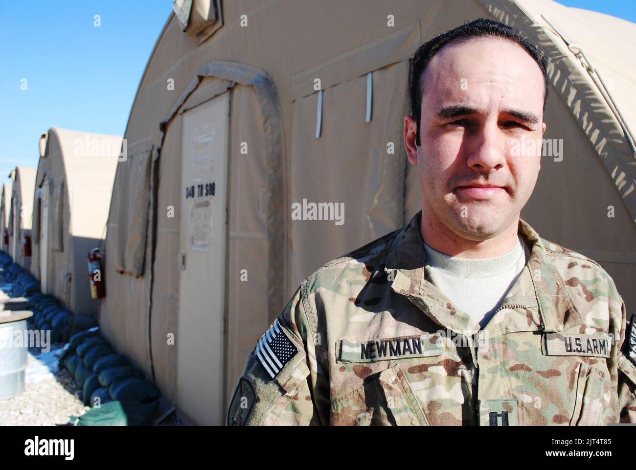 U.S. Army Capt. with the Utah Army National Guard, poses for a photo at ...