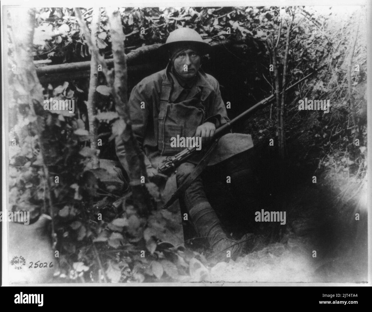 U.S. Army in France - doughboy Stock Photo - Alamy