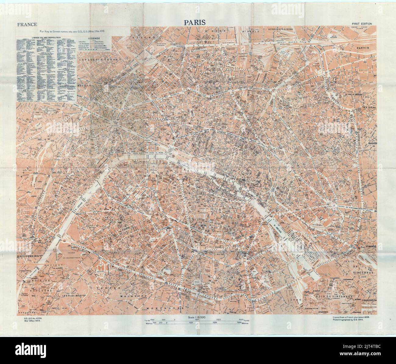 U s army map service hi-res stock photography and images - Alamy