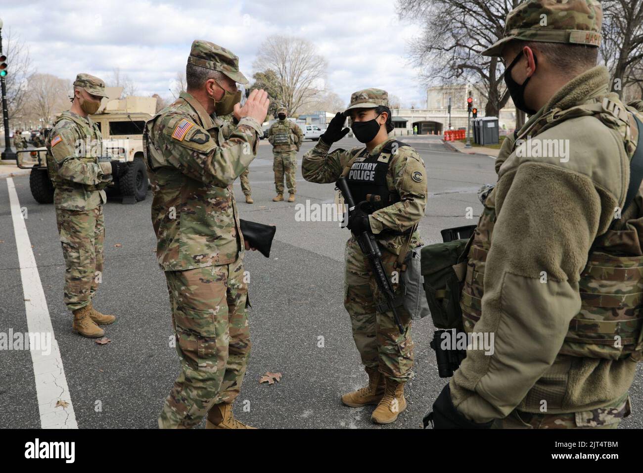 U.S. Army Maj. Gen. Timothy Gowen, the adjutant general of Maryland ...