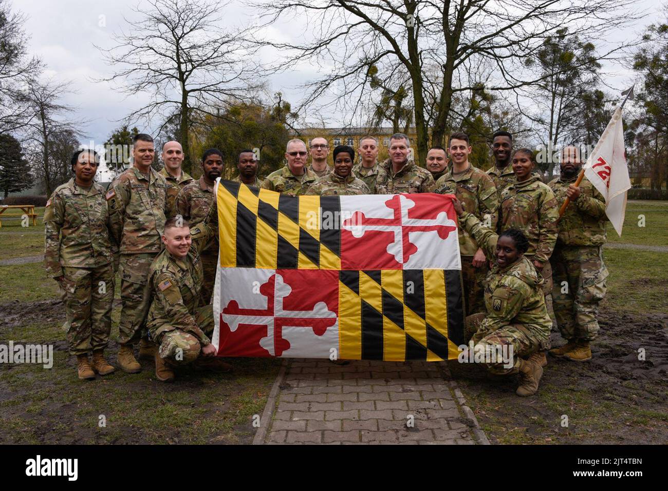 U.S. Army Maj. Gen. Timothy E. Gowen, the adjutant general of Maryland ...
