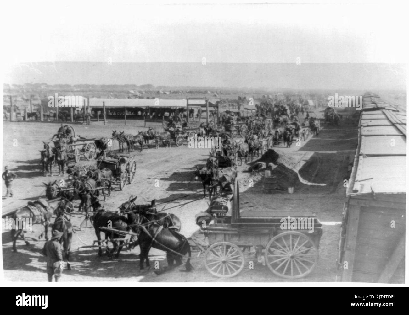 U.S. Army Punitive Expedition after Villa, Colonia Dublan, Mexico, 1916 ...
