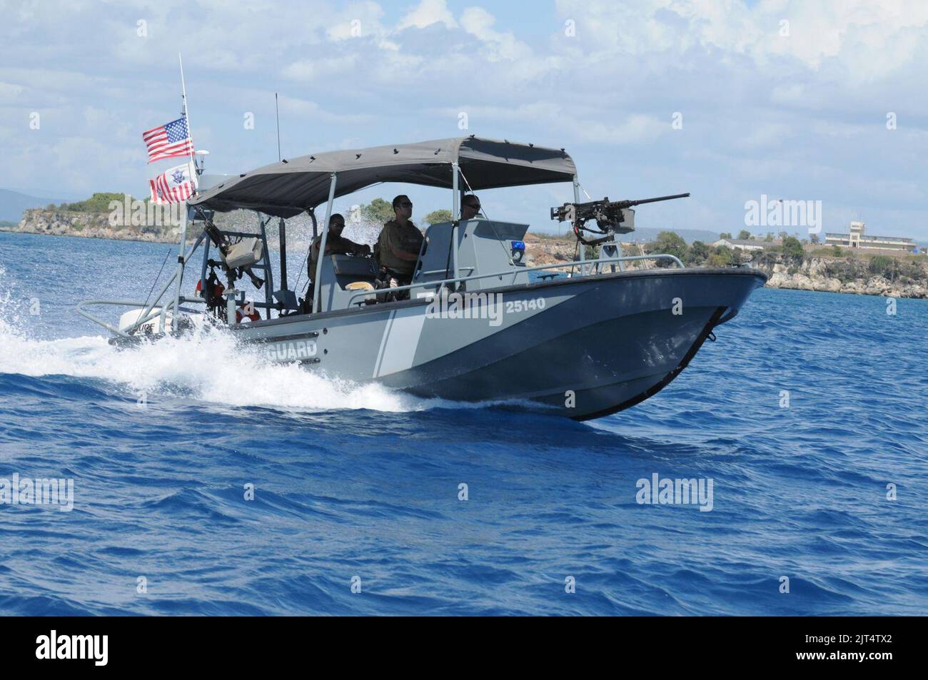 U.S. Coast Guard Maritime Safety and Security Team (MSST) 91114 patrols ...