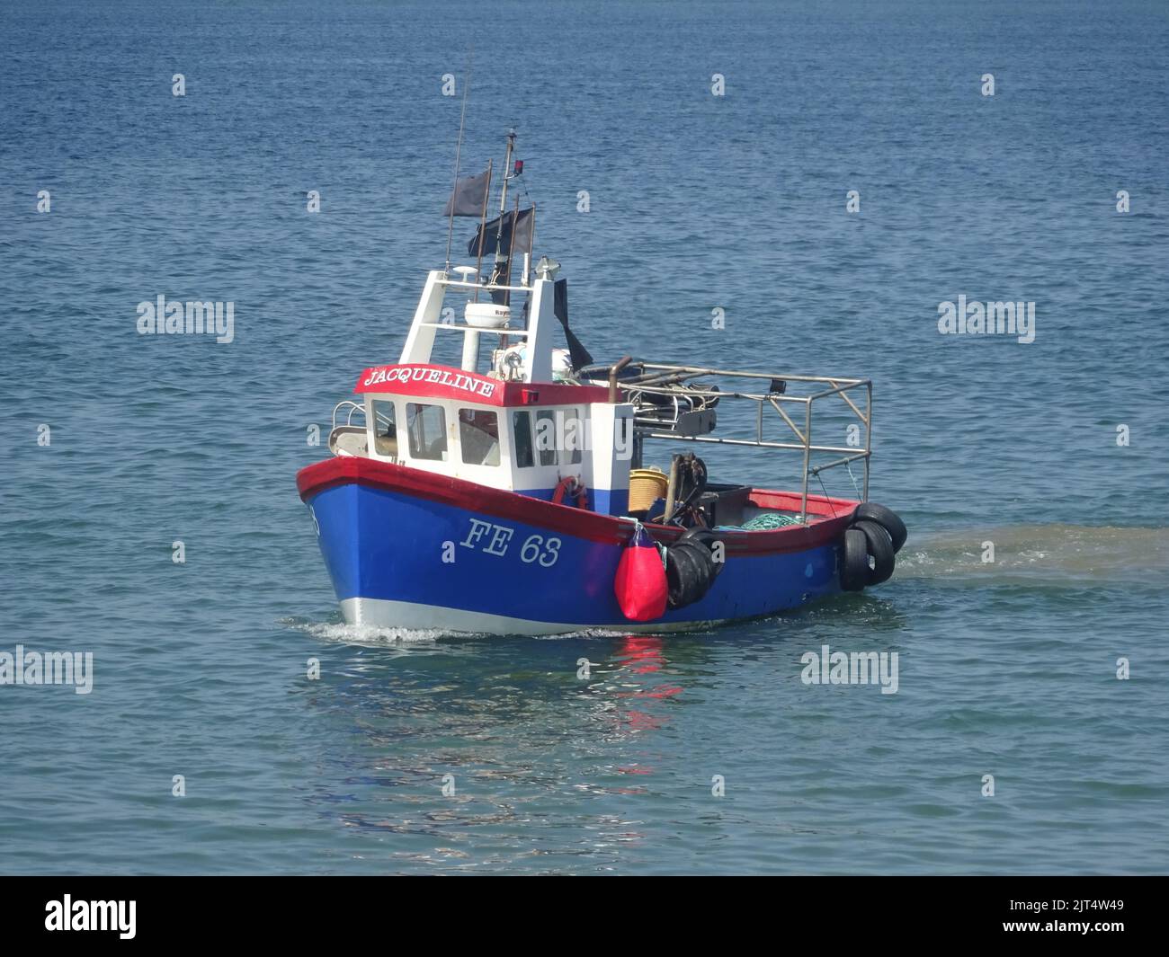 A fishing boat at the coast of Whitstable, Kent, England Stock Photo ...