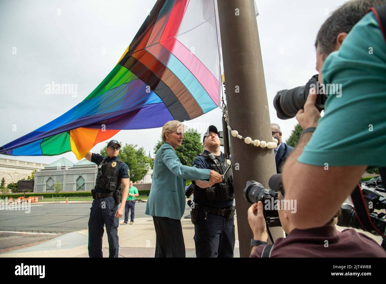 U.S. Department of Energy Secretary J. Granholm at the PRIDE Month ...