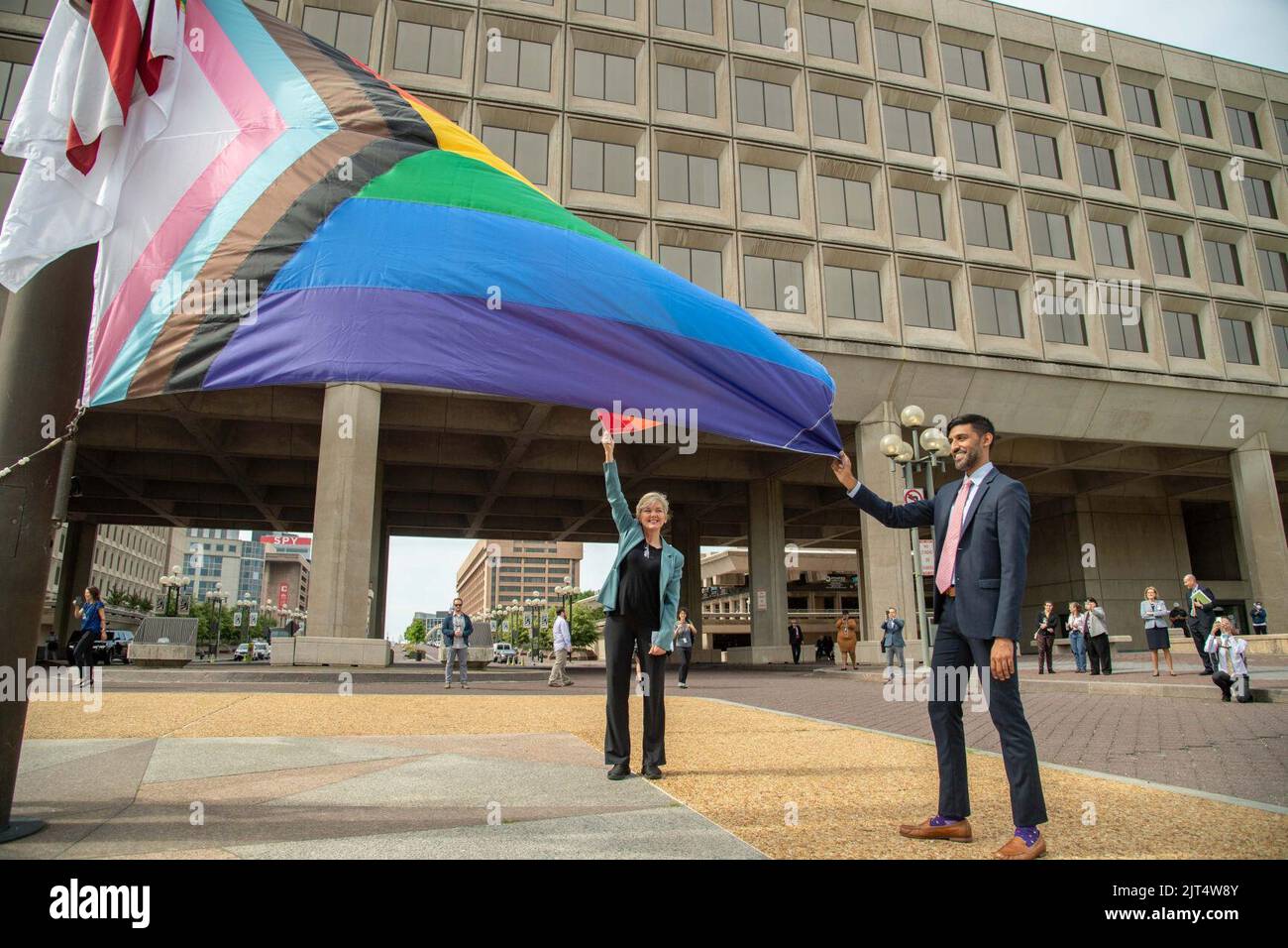 U.S. Department of Energy Secretary J. Granholm at the PRIDE Month ...