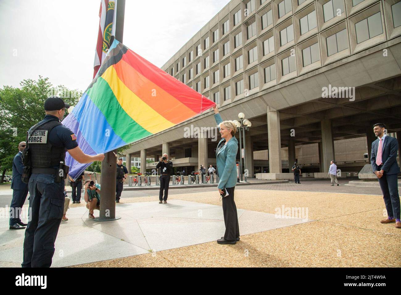 U.S. Department of Energy Secretary J. Granholm at the PRIDE Month ...