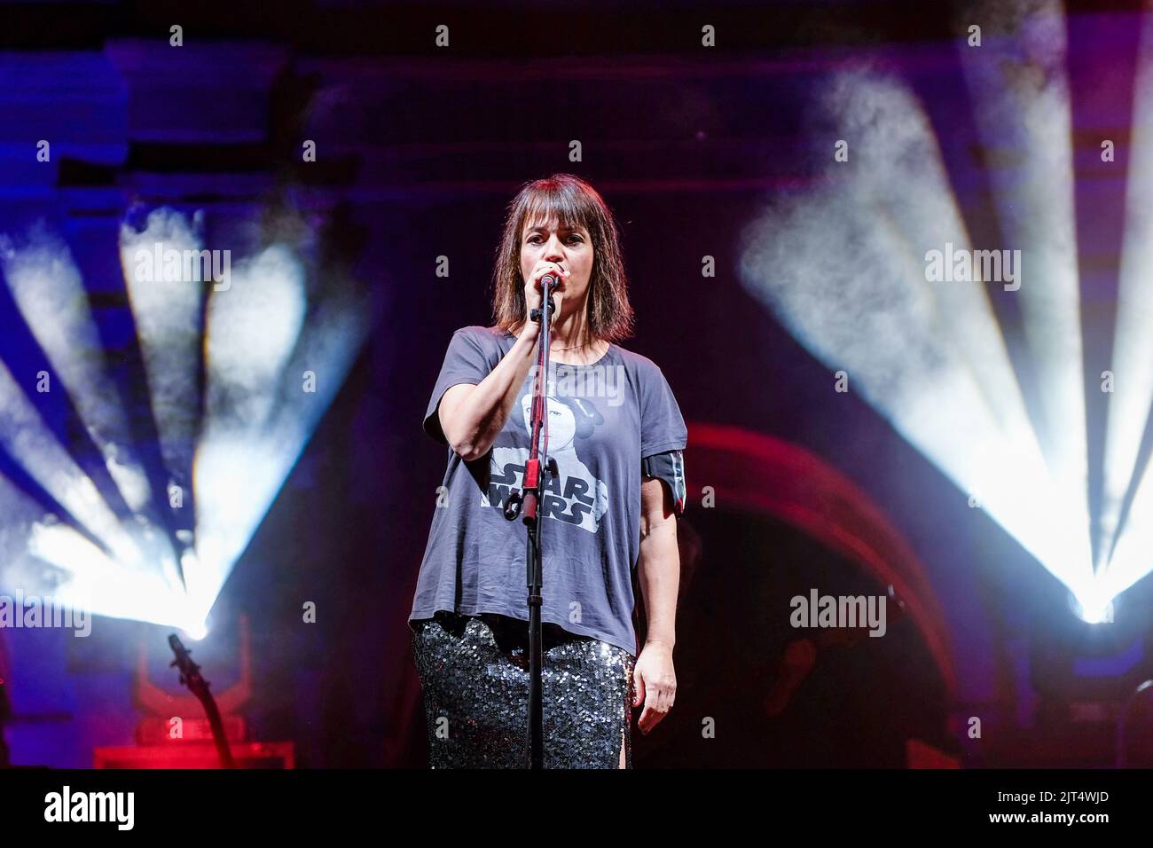 Mantova, Italy. 27th Aug, 2022. Carmen Consoli during CARMEN CONSOLI ...