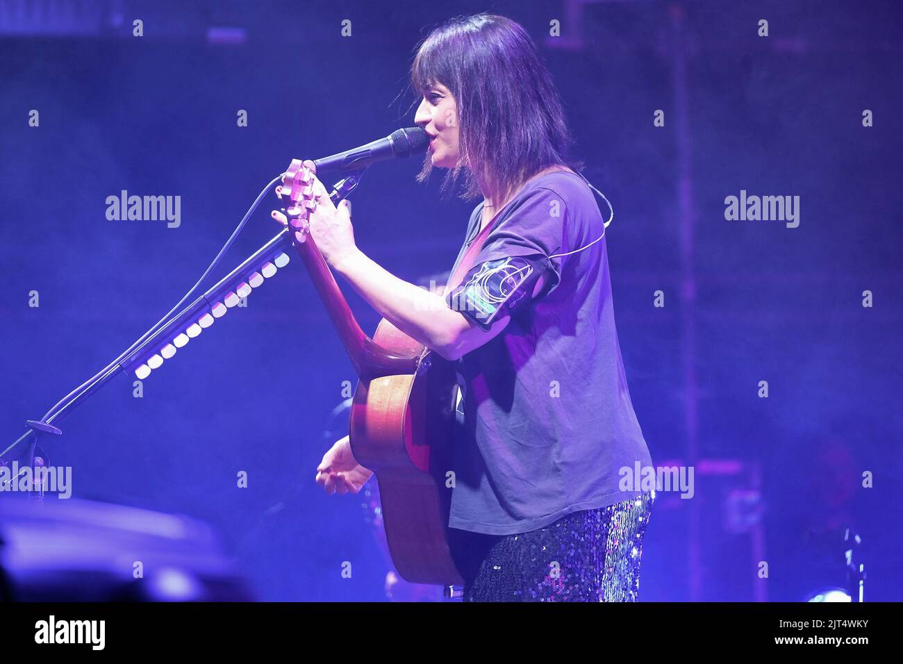 Mantova, Italy. 27th Aug, 2022. Carmen Consoli during CARMEN CONSOLI ...