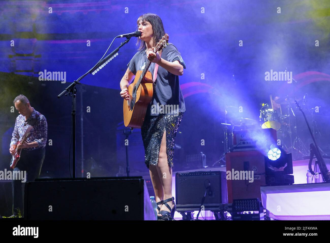 Mantova, Italy. 27th Aug, 2022. Carmen Consoli during CARMEN CONSOLI ...