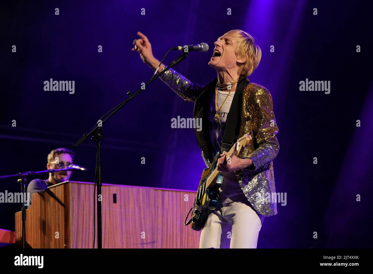 Southsea, UK. 27th Aug, 2022. British singer-songwriter, guitarist and ...