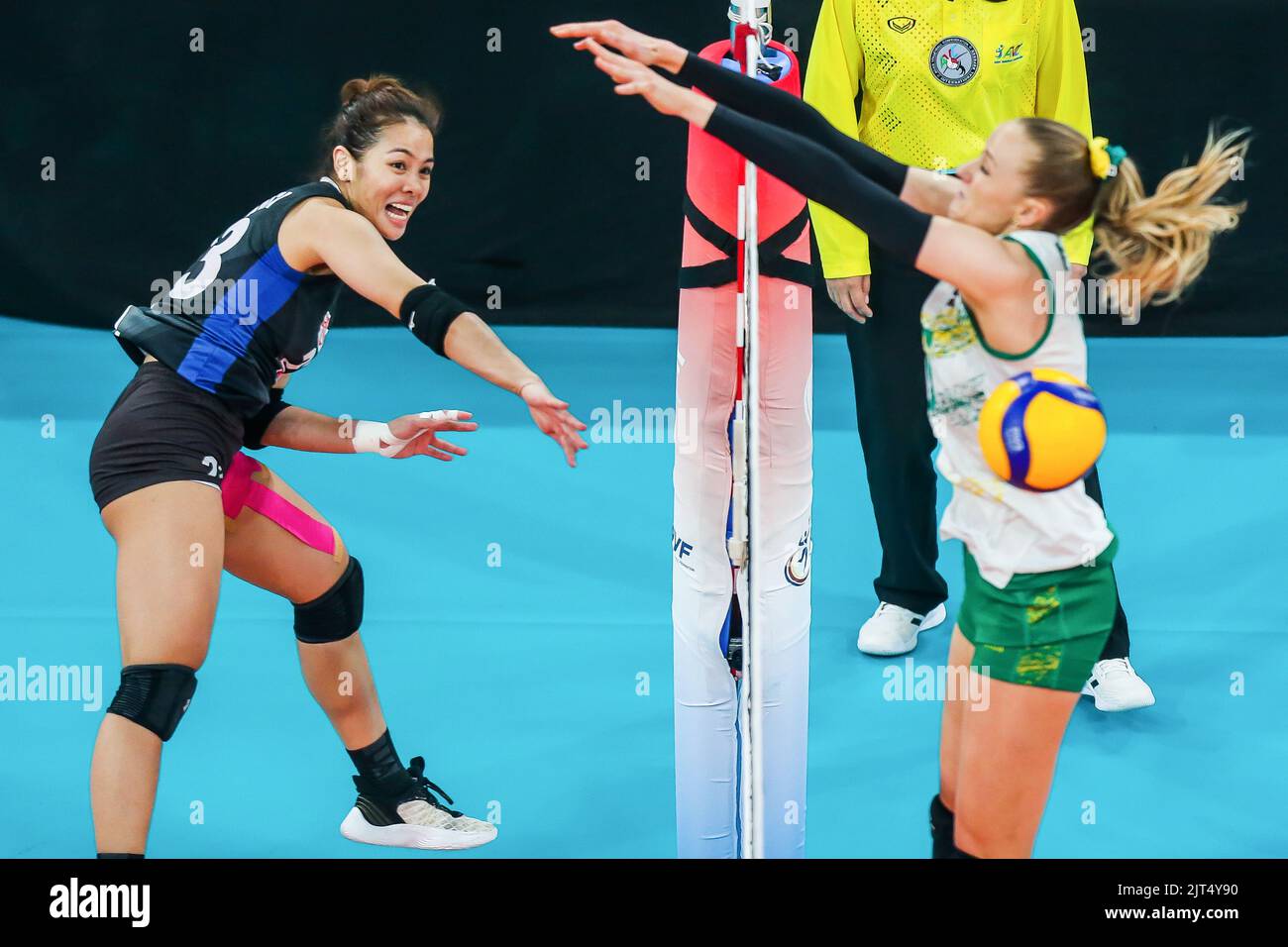 Pasig City, Philippines. 28th Aug, 2022. The Philippines' Jessica ...