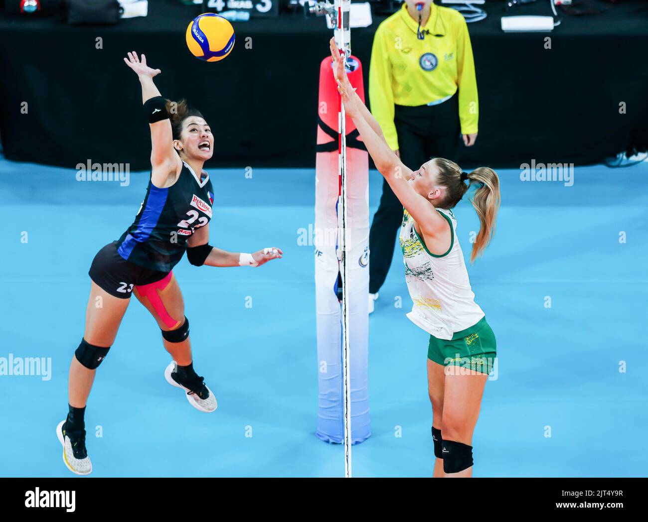 Pasig City, Philippines. 28th Aug, 2022. The Philippines' Jessica ...