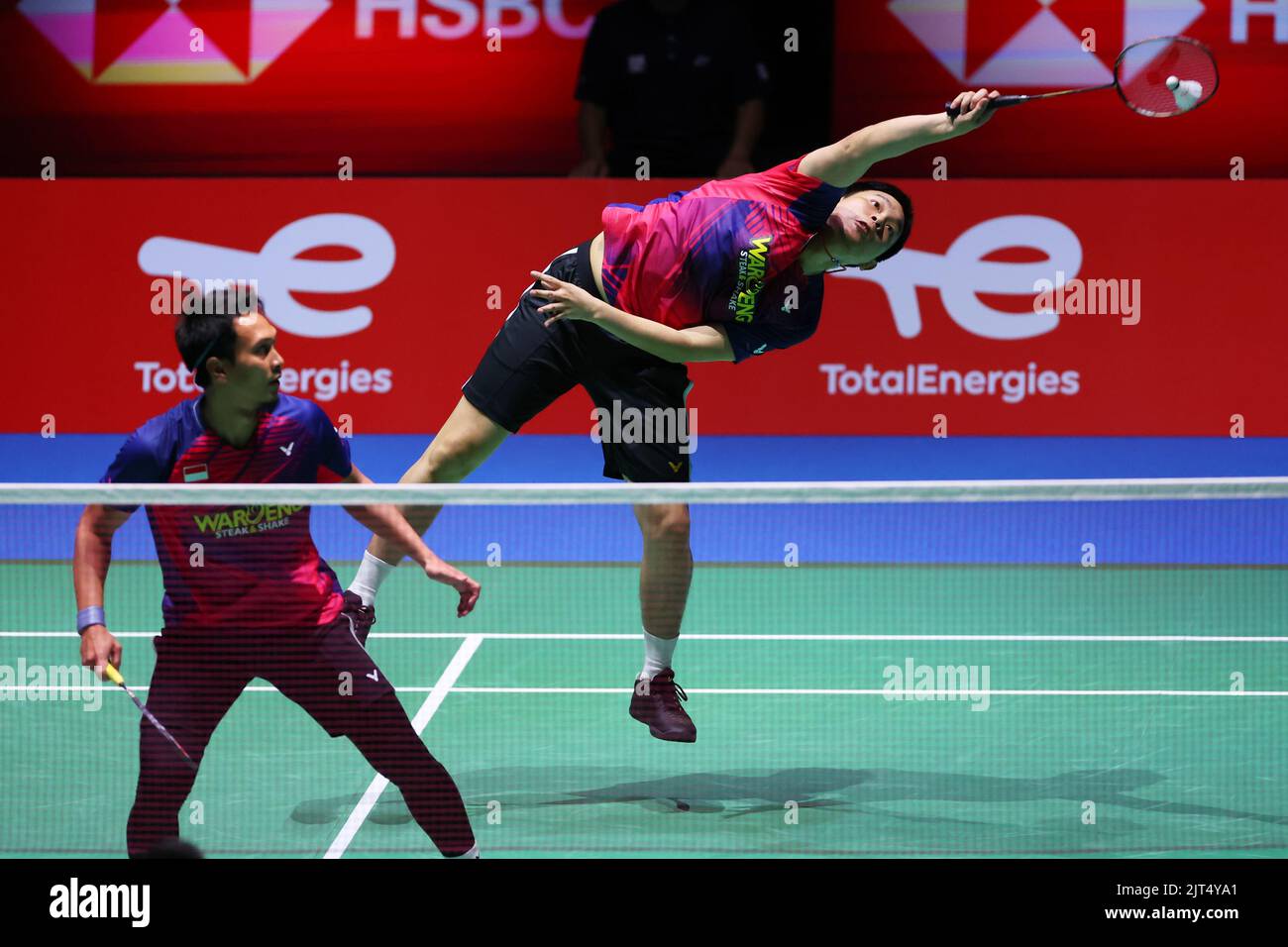 Tokyo, Japan. 28th Aug, 2022. Mohammad AHSAN & Hendra SETIAWAN (INA ...