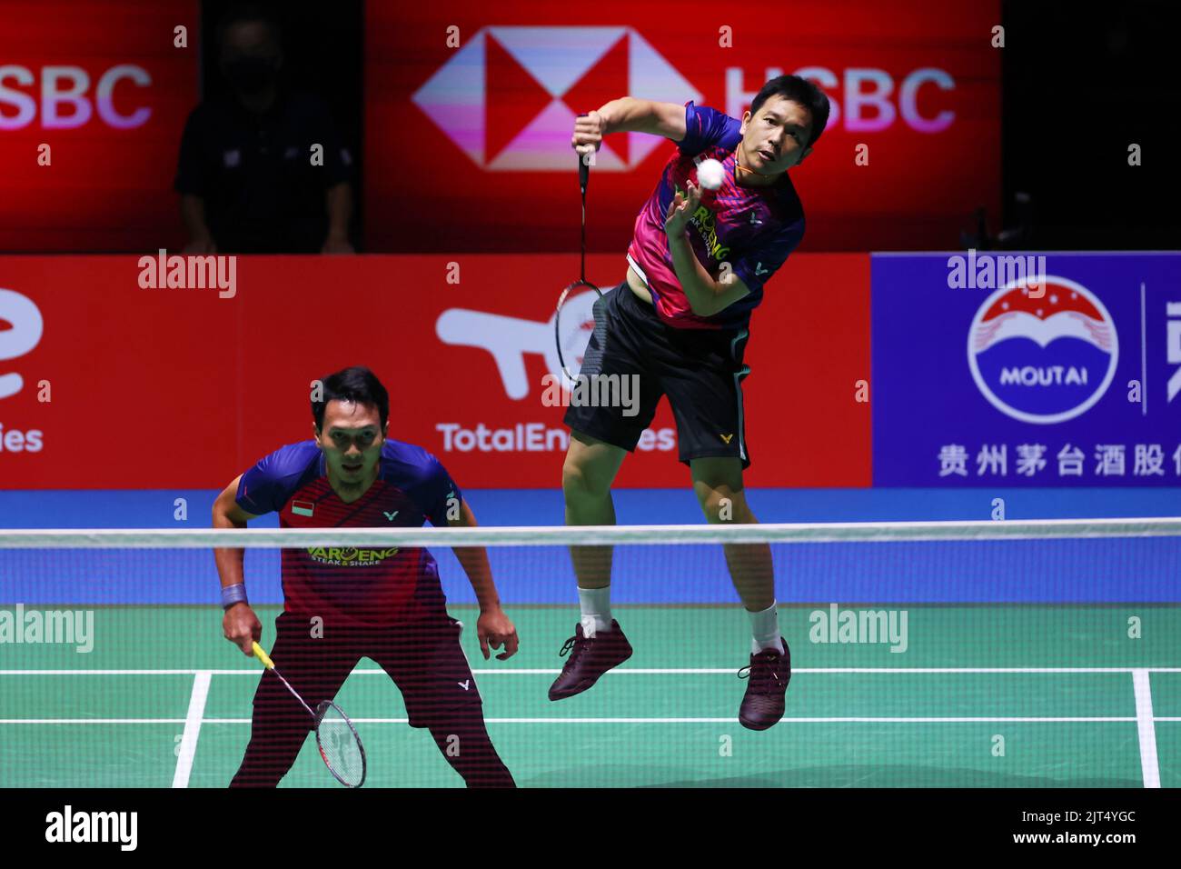 Tokyo, Japan. 28th Aug, 2022. Mohammad AHSAN & Hendra SETIAWAN (INA ...