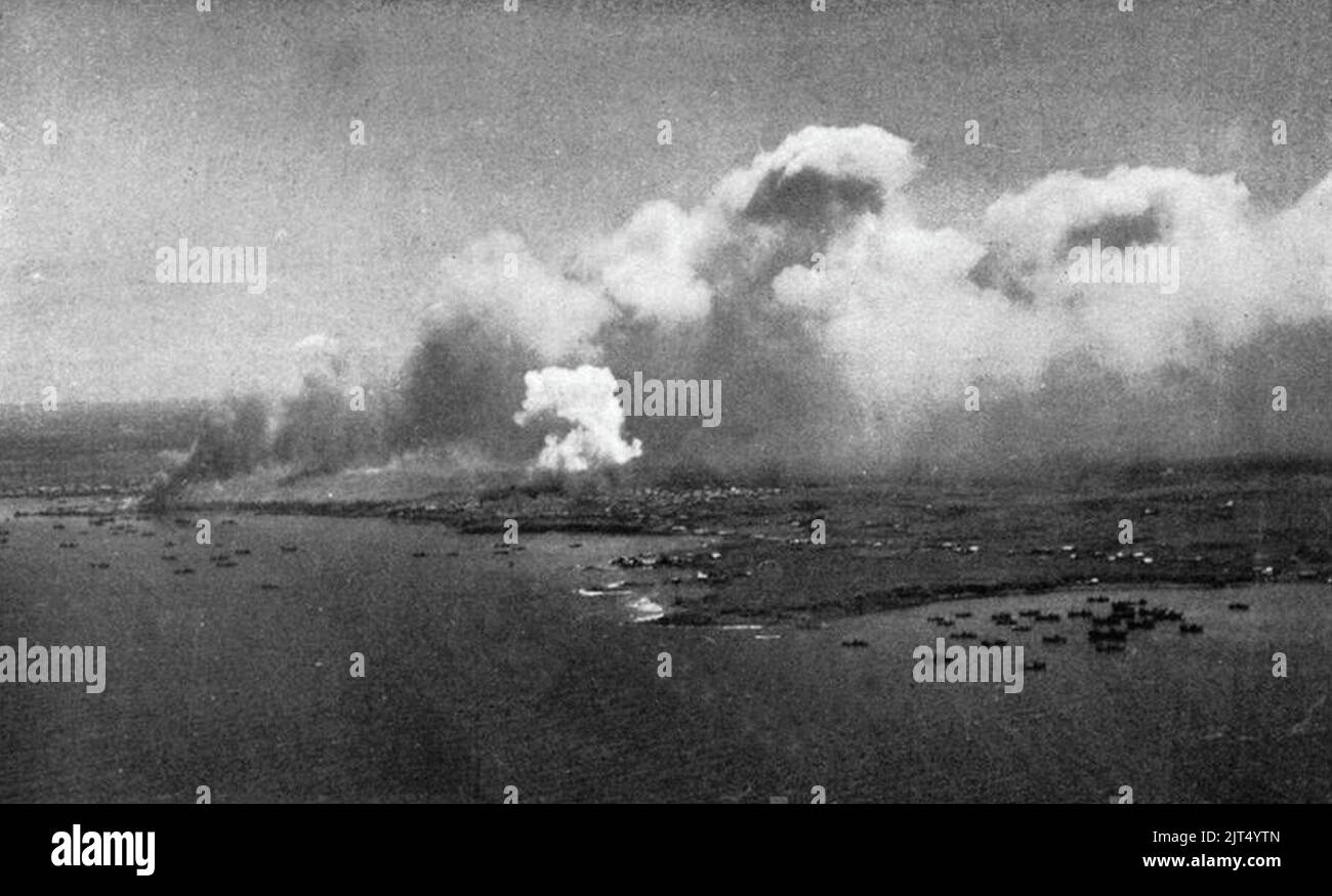 U.S. forces land on Emirau, 20 March 1944 Stock Photo - Alamy