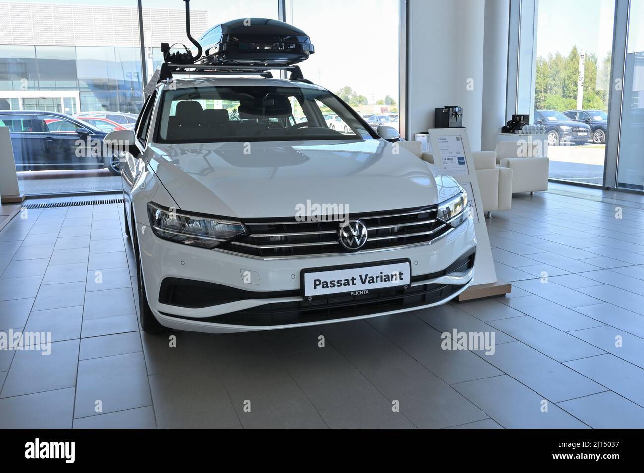 Gdansk, Poland - August 27, 2022: New model of Volkswagen Passat ...