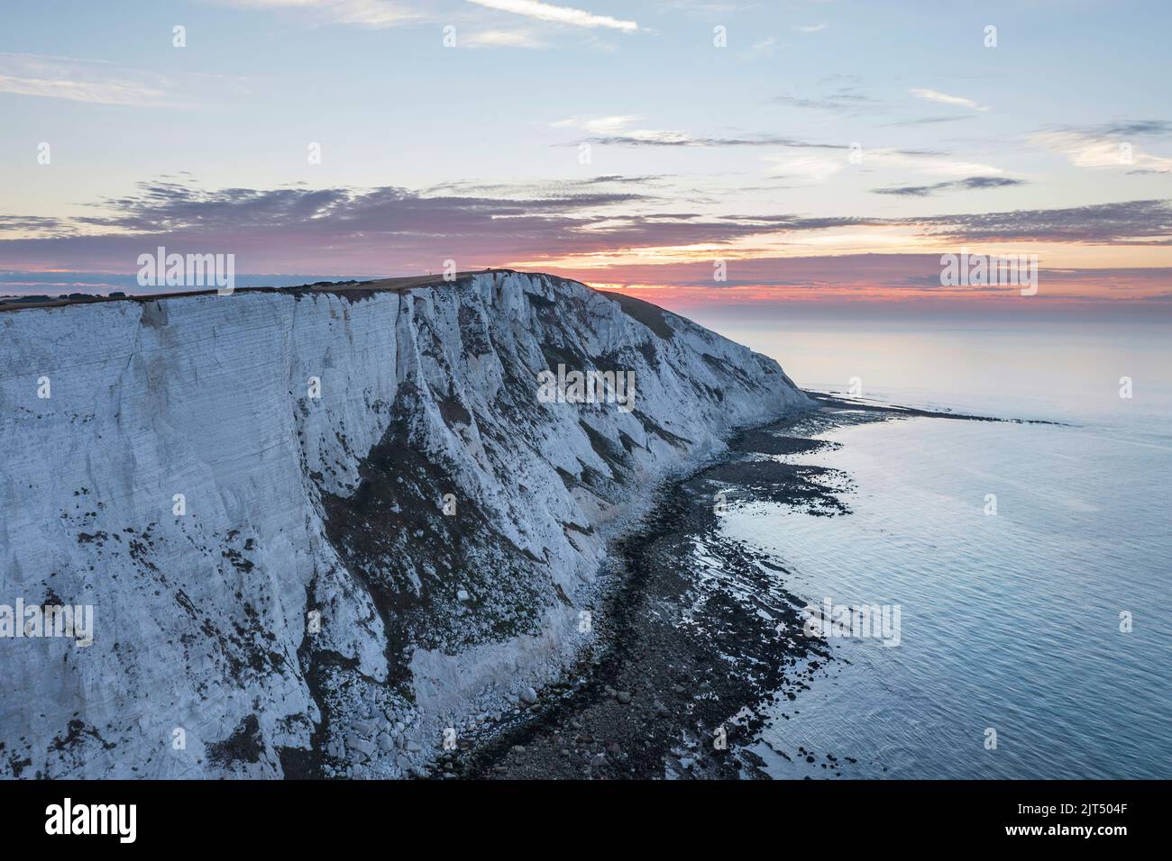 Beautiful Summer sunrise landscape image of Beachy Head Lighthouse in ...