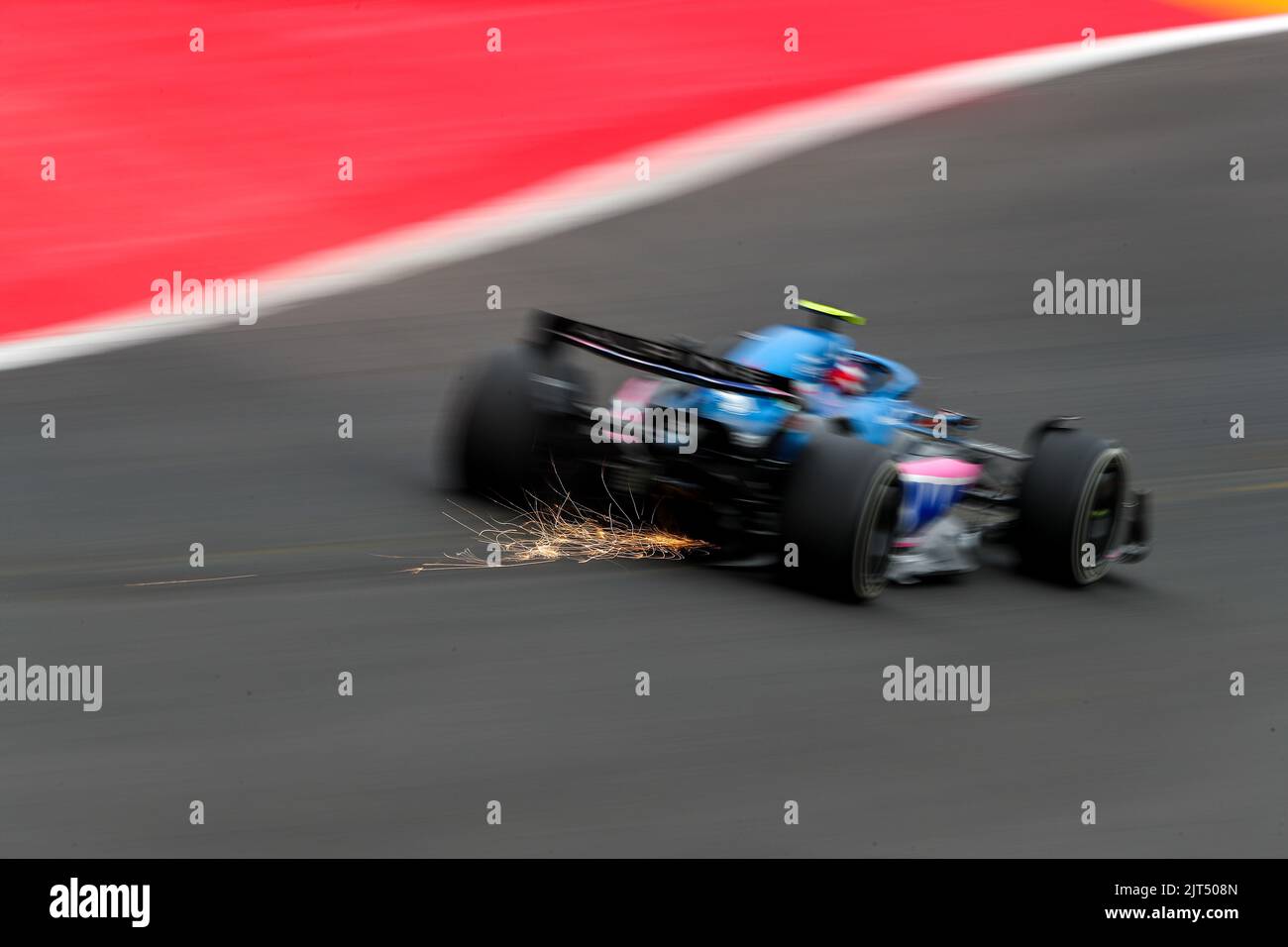 Spa Francorchamps, Vallonia, Belgium. 27th Aug, 2022. Esteban Ocon(FRA ...