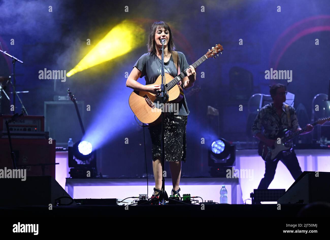 Mantova, Italy. 27th Aug, 2022. carmen consoli during CARMEN CONSOLI ...