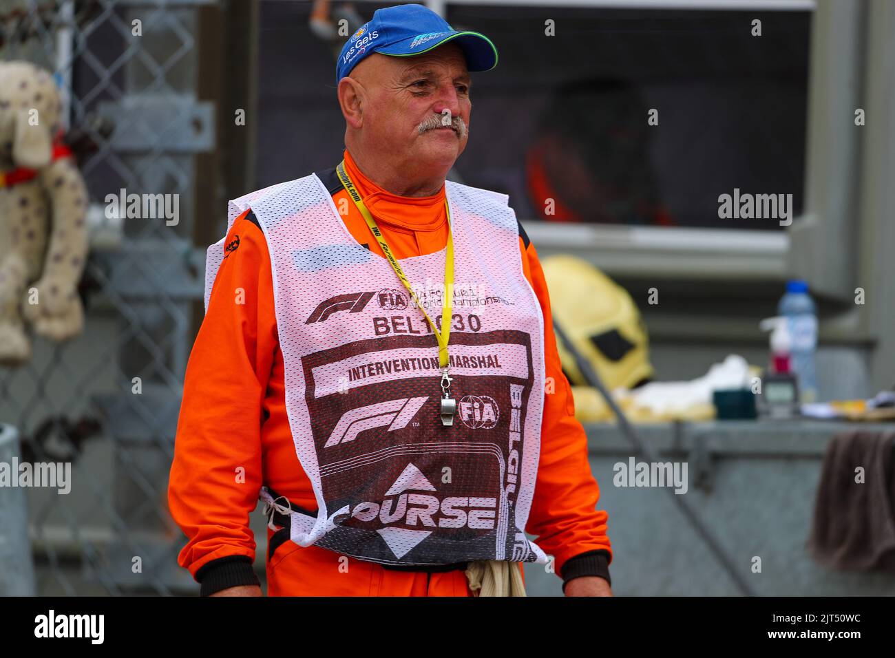 Spa Francorchamps, Vallonia, Belgium. 27th Aug, 2022. Track Marshall ...