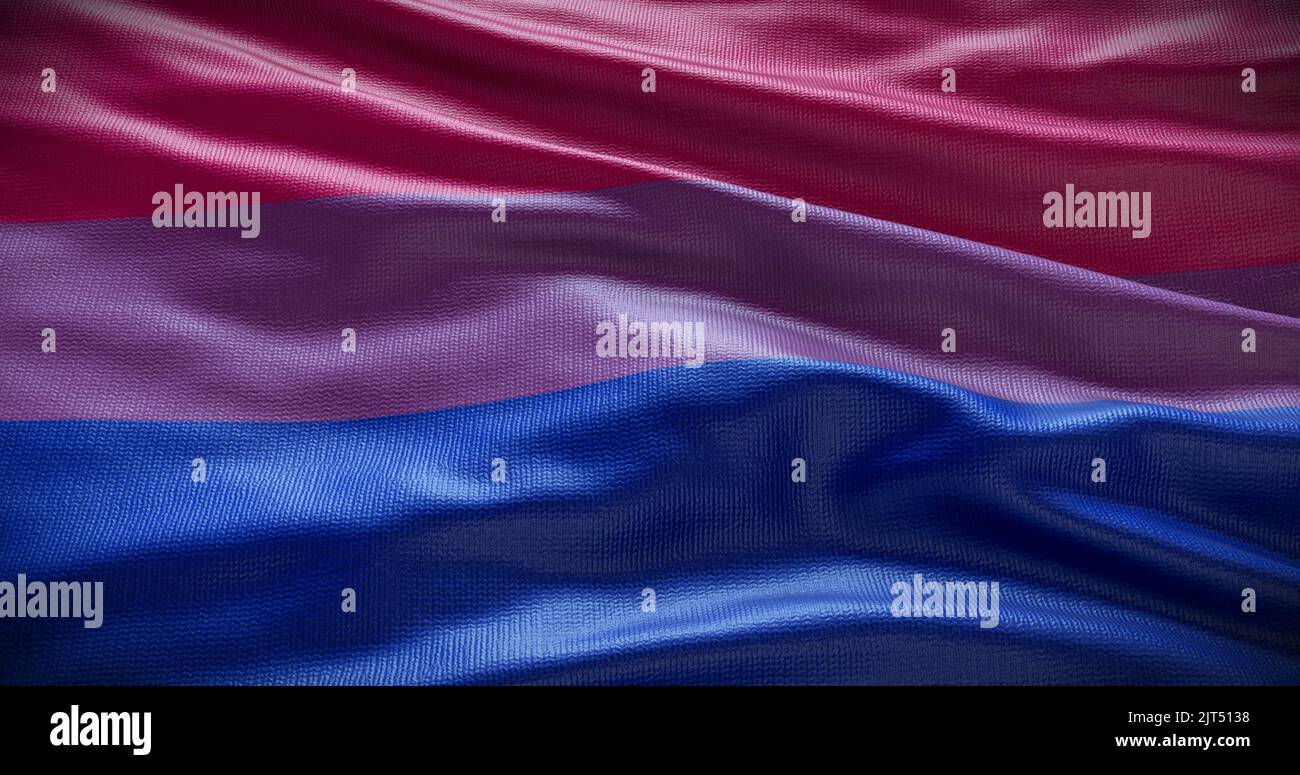 Bisexual symbol background. Flag 3D illustration Stock Photo - Alamy