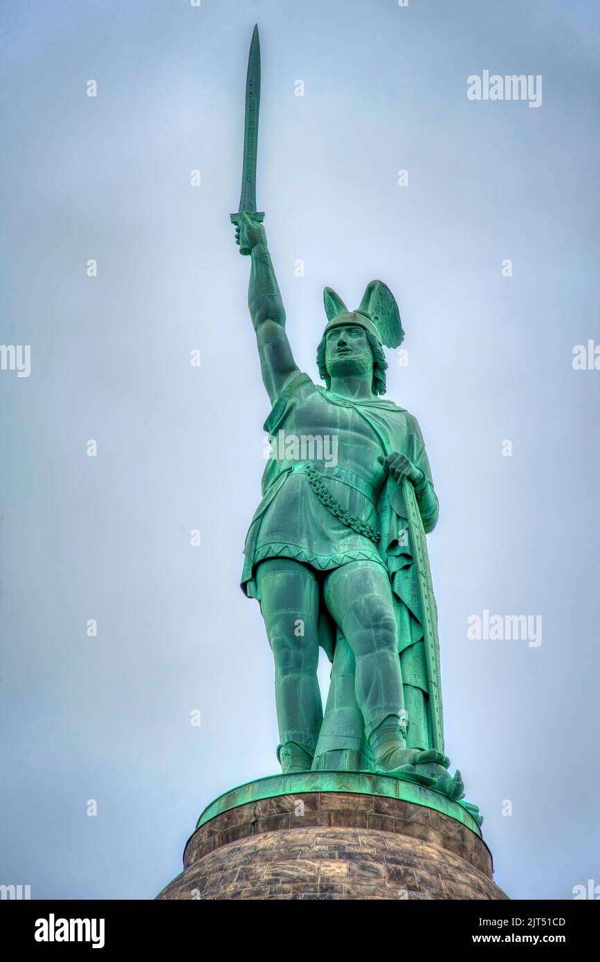 Hermann Monument in the Teutoburg Forest in Germany Stock Photo - Alamy