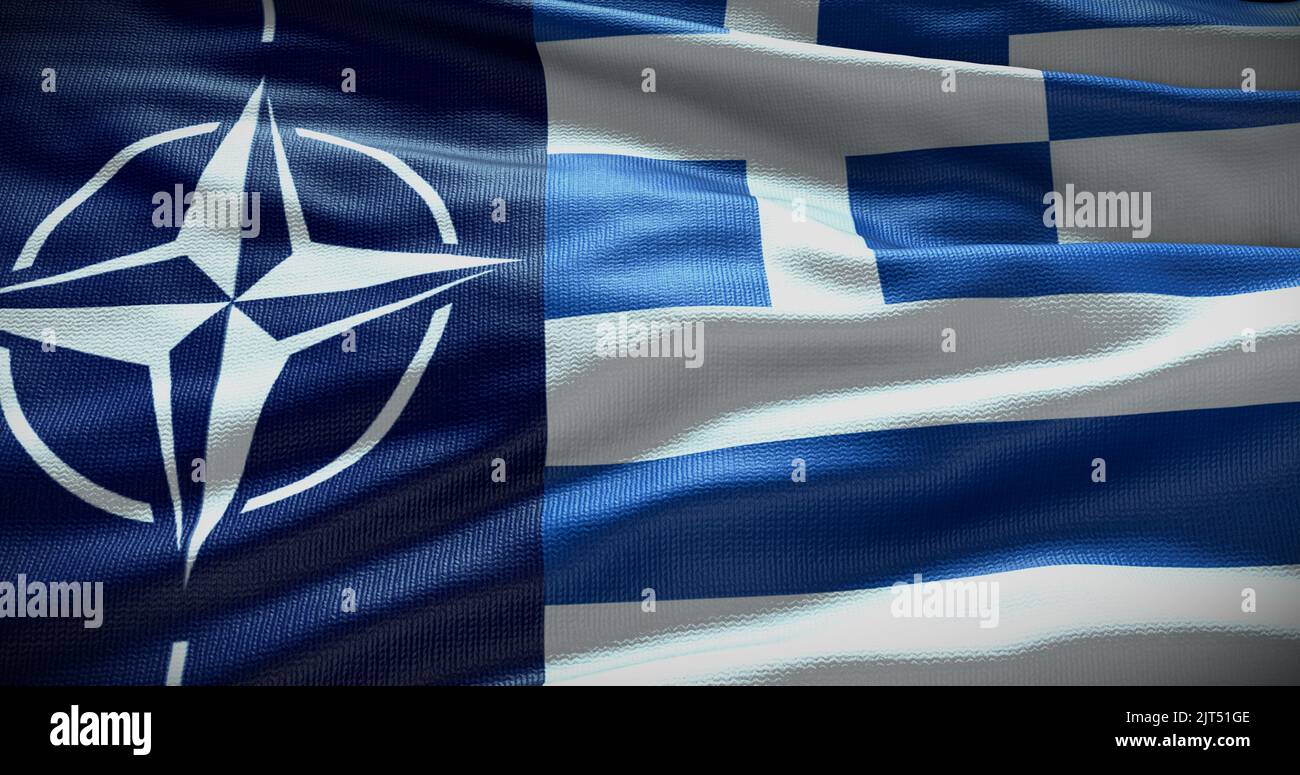 New York, USA - 21 June 2022: Greece and NATO relationship. Politics ...