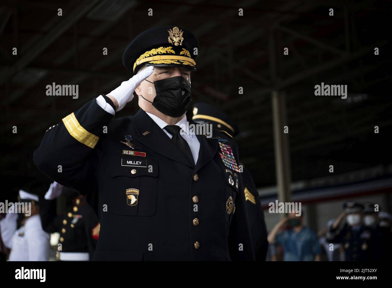 U.S. INDO-PACIFIC COMMAND CHANGE OF COMMAND CEREMONY 210430 Stock Photo ...