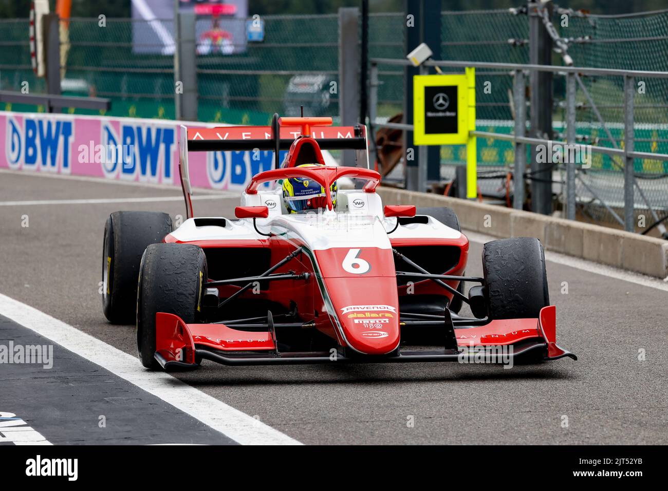 BEARMAN Oliver (gbr), Prema Racing, Dallara F3, pitlane, during the 7th ...