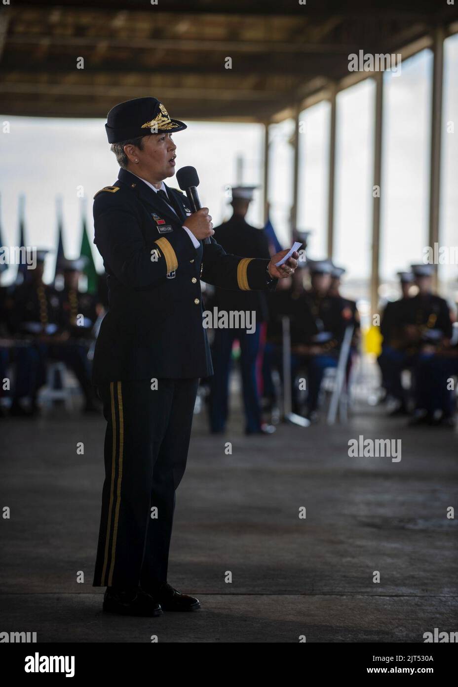 U.S. INDO-PACIFIC COMMAND CHANGE OF COMMAND CEREMONY 210430 Stock Photo ...