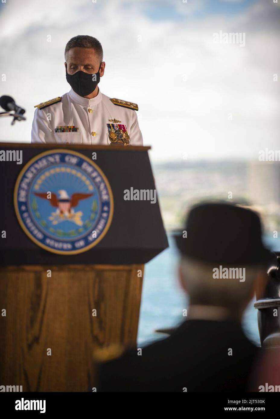U.S. INDO-PACIFIC COMMAND CHANGE OF COMMAND CEREMONY 210430 Stock Photo ...