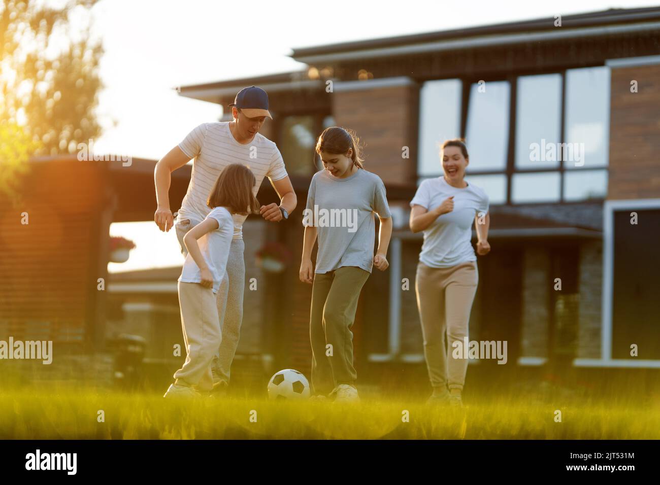 Kids soccer practice parent hi-res stock photography and images - Alamy