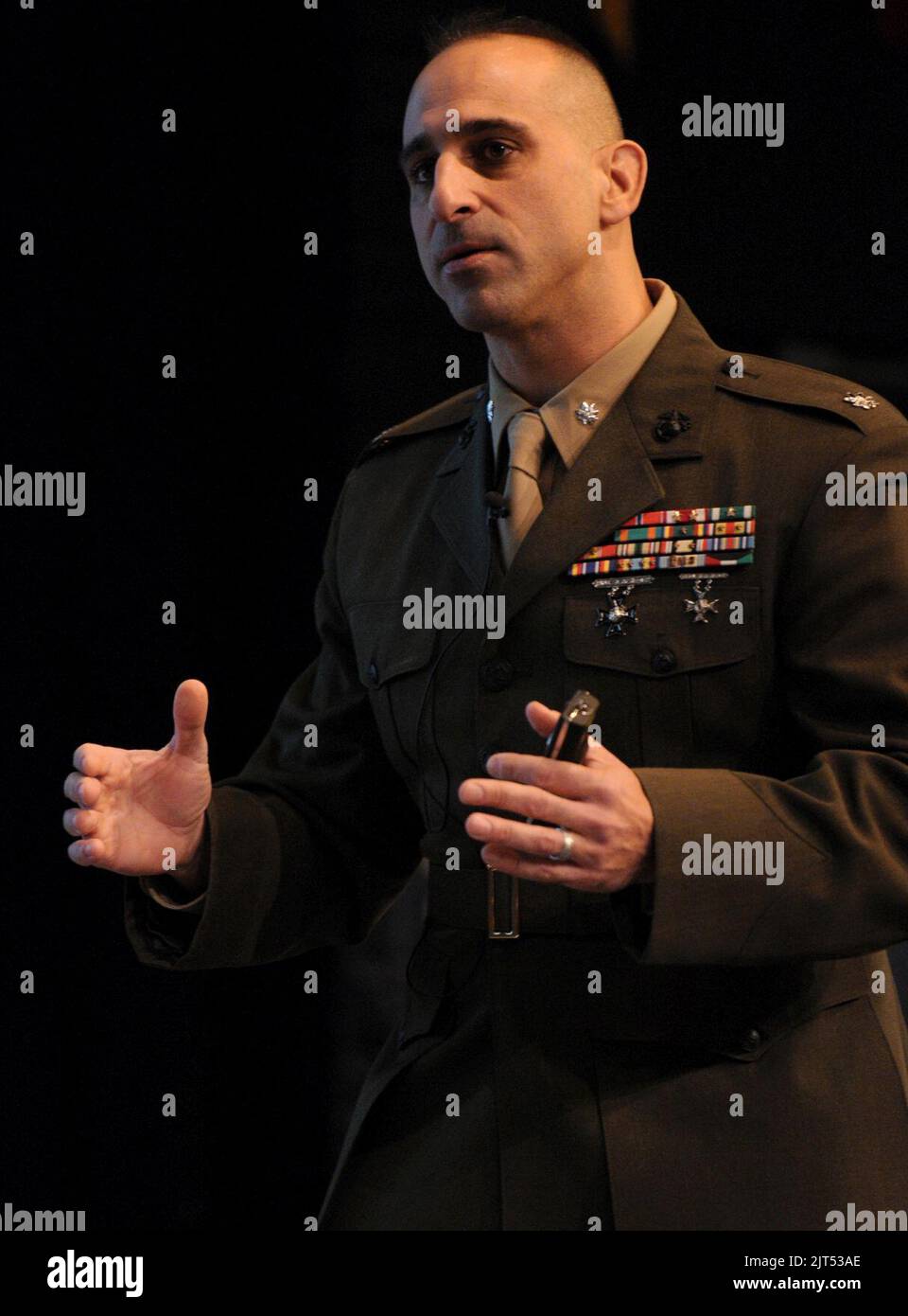U.S. Marine Corps Lt. Col. Mark A. Lamelza, a National Security and ...