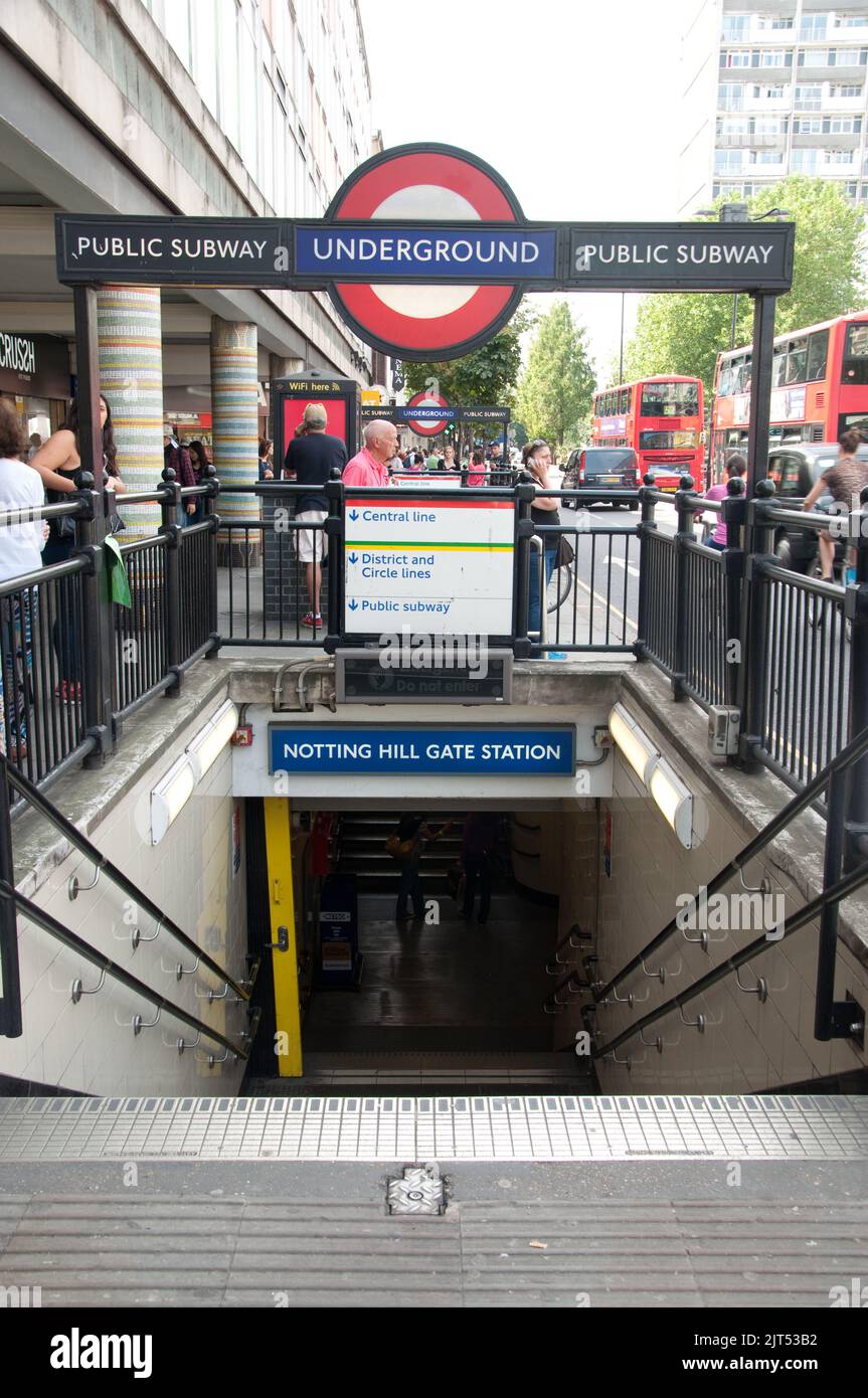 London Tube Map Notting Hill Gate at Thomas Pritchett blog