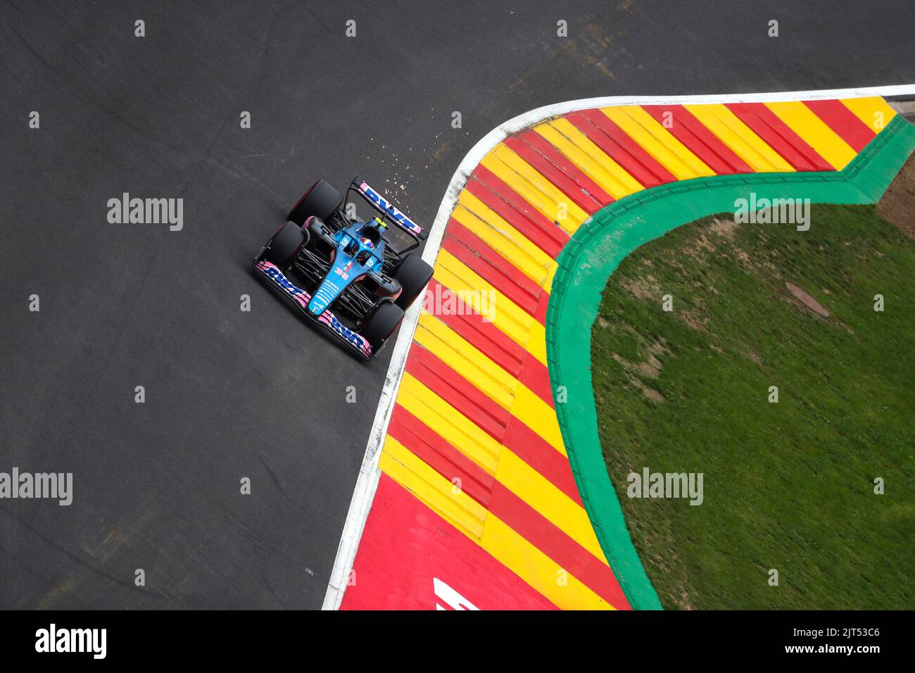Spa Francorchamps, Vallonia, Belgium. 27th Aug, 2022. Esteban Ocon(FRA ...
