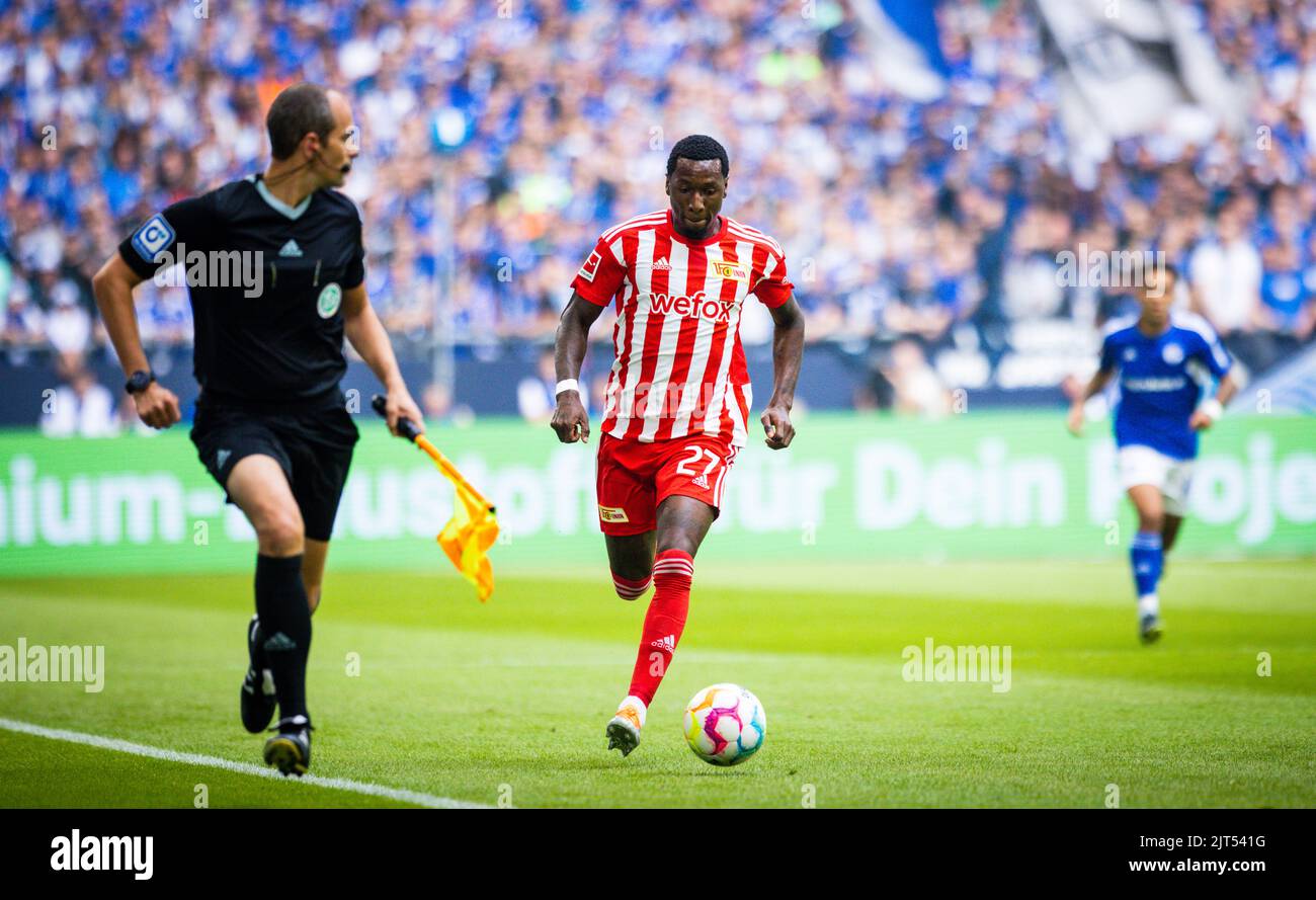 Union’s Sheraldo Becker FC Schalke 04 - Union Berlin 27.08.2022 ...