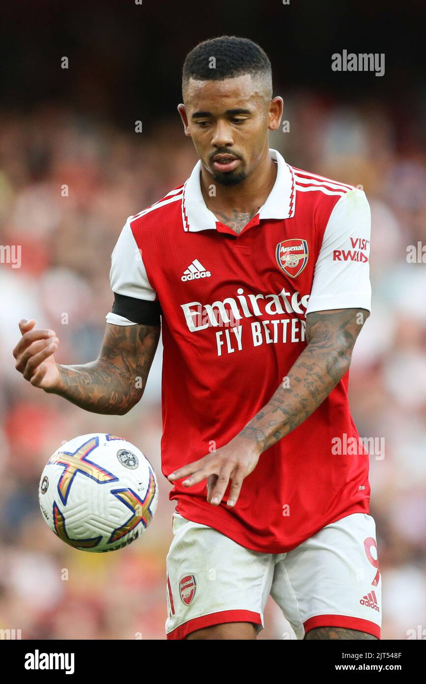 Gabriel Jesus #9 of Arsenal Stock Photo - Alamy