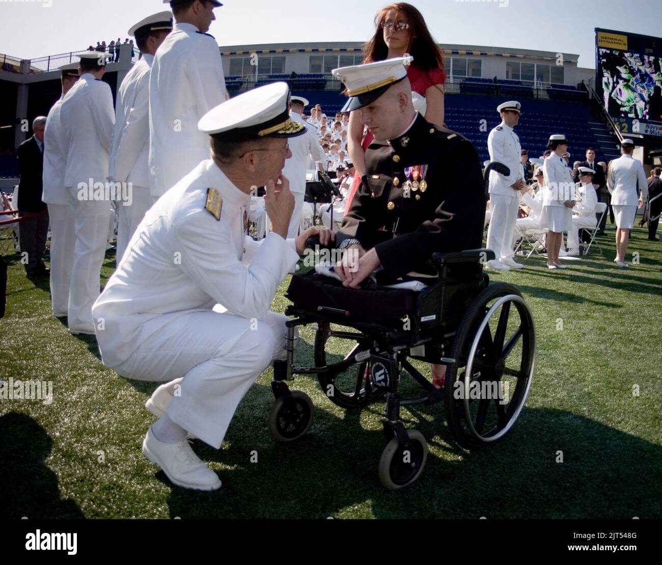 U.S. Naval Academy Class of 2007 Graduation Stock Photo - Alamy