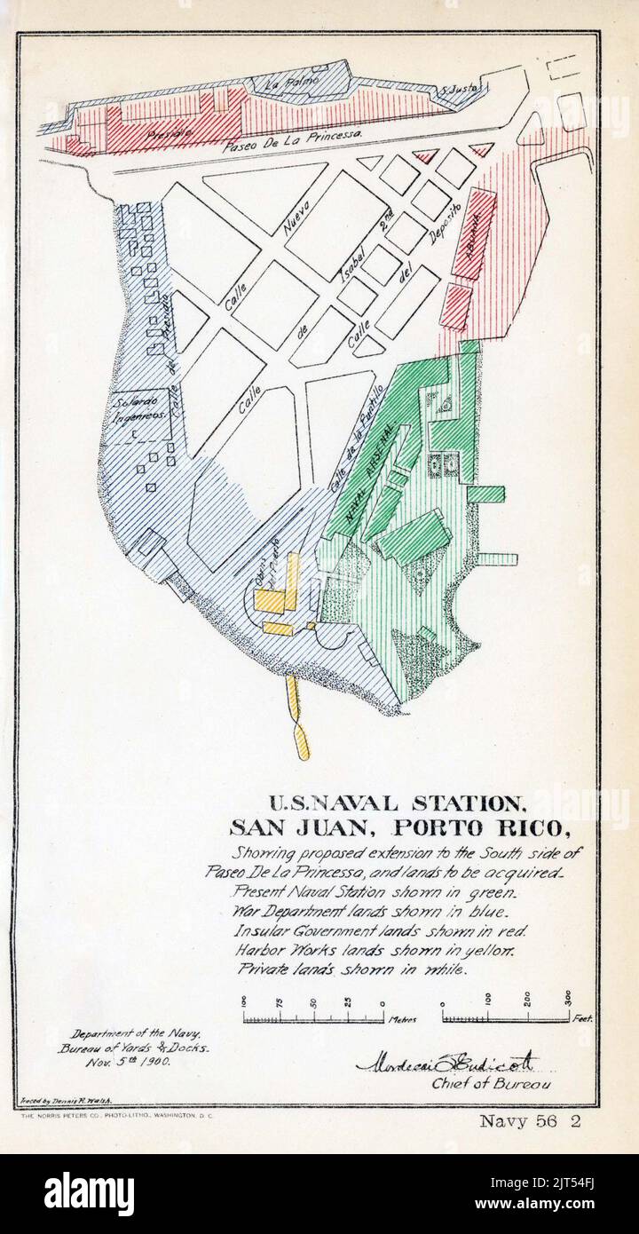U.S. Naval Station, San Juan, Puerto Rico (1900 Stock Photo - Alamy