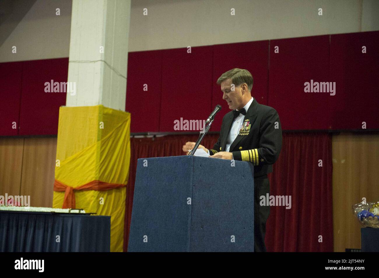 U.S. Navy Adm. Mark Ferguson, the commander of U.S. Naval Forces Europe ...