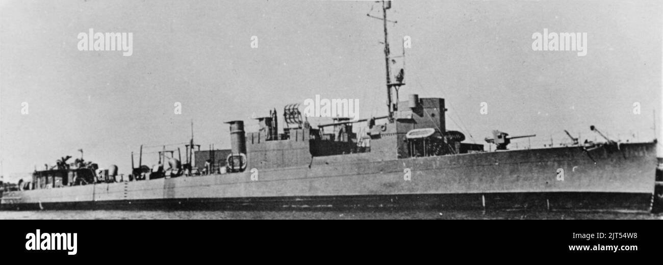 U.S. Navy auxiliary USS Moosehead (IX-98) in April 1943 Stock Photo - Alamy