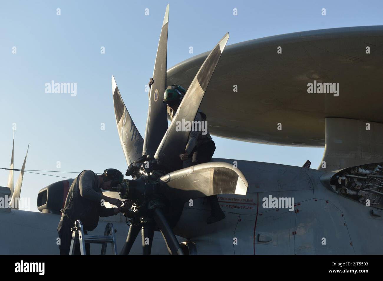 U.S. Navy Aviation Machinist's Mate 2nd Class left, and Aviation ...