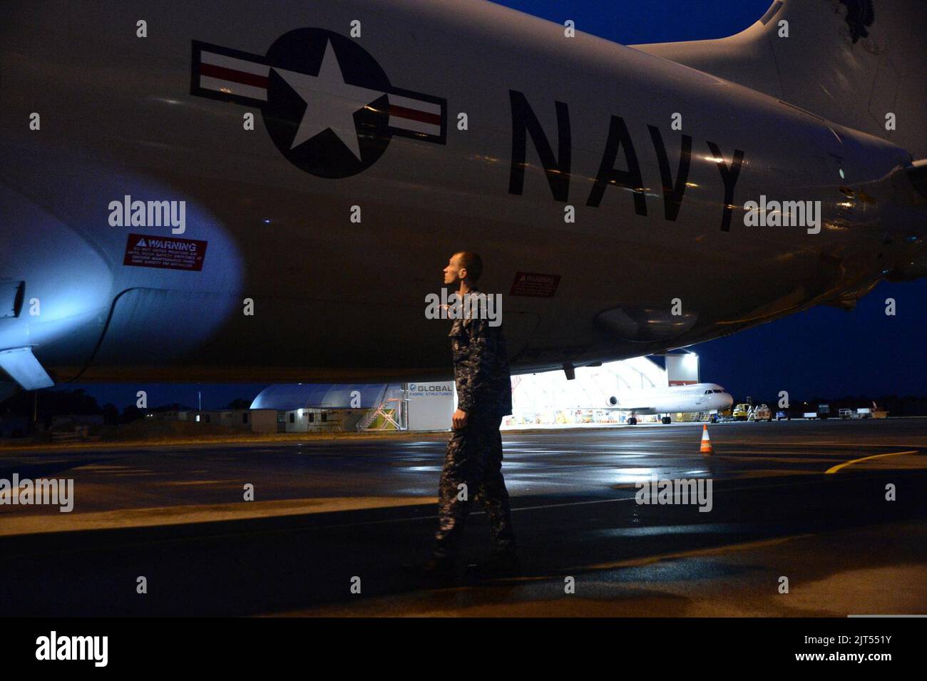 U.S. Navy Aviation Machinist's Mate 3rd Class assigned to Patrol ...