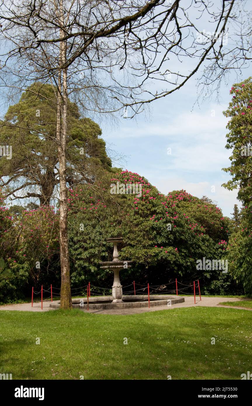Woodstock Gardens, Woodstock House, Inistioge, Co. Kilkenny, Eire. The ...